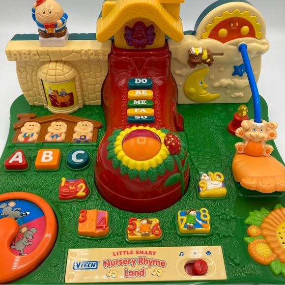 vtech | Toys | Vintage Vtech Little Smart Nursery Rhymes Land ...